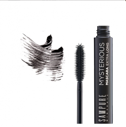 Black – Mysterious Mascara – Extra Long – Maskara | Sampure Minerals